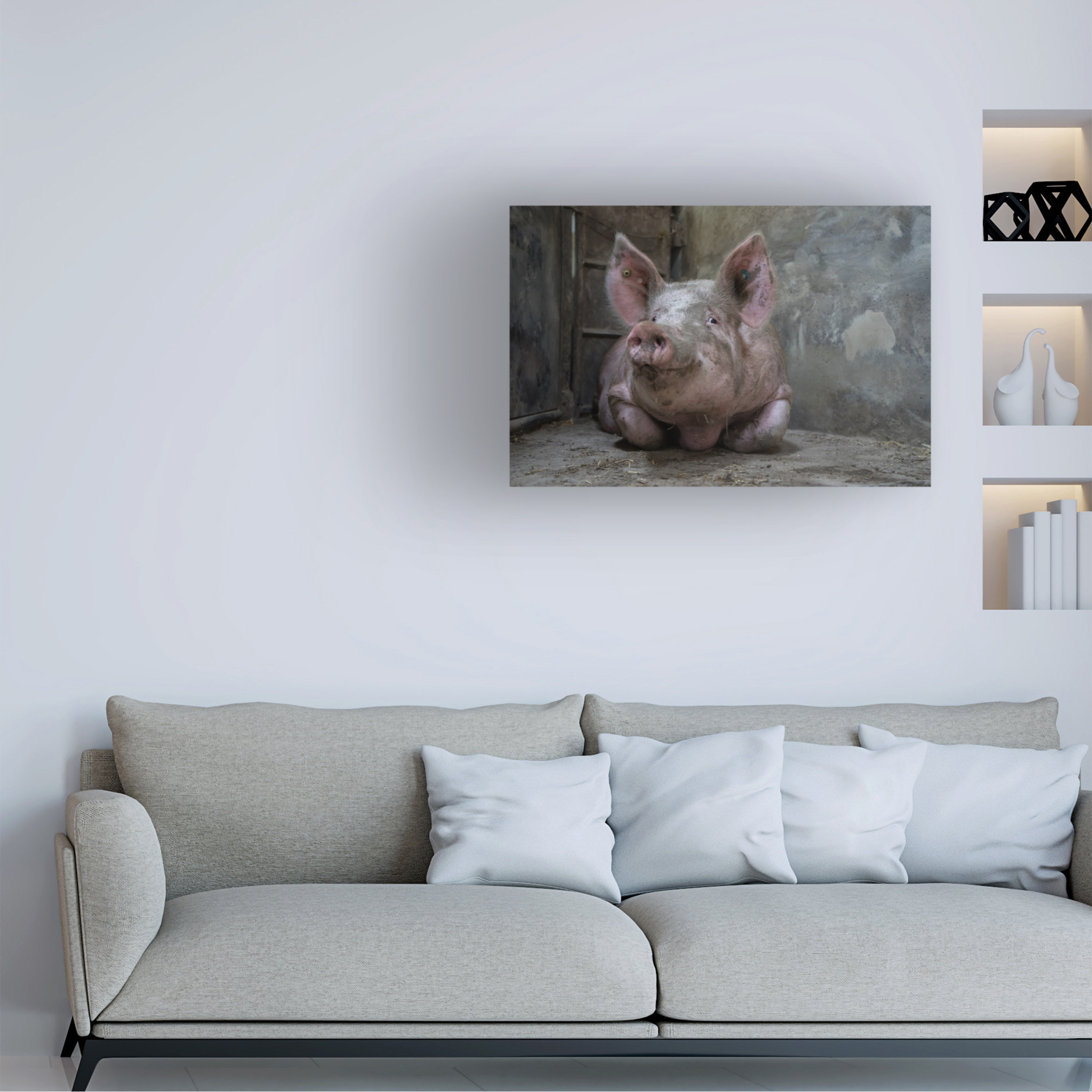 Ebern Designs Gert Van Den The Funny One Canvas Art | Wayfair