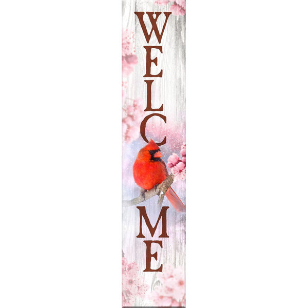 Spoontiques UV/Fade Resistant Wood Welcome Wall Decor | Wayfair