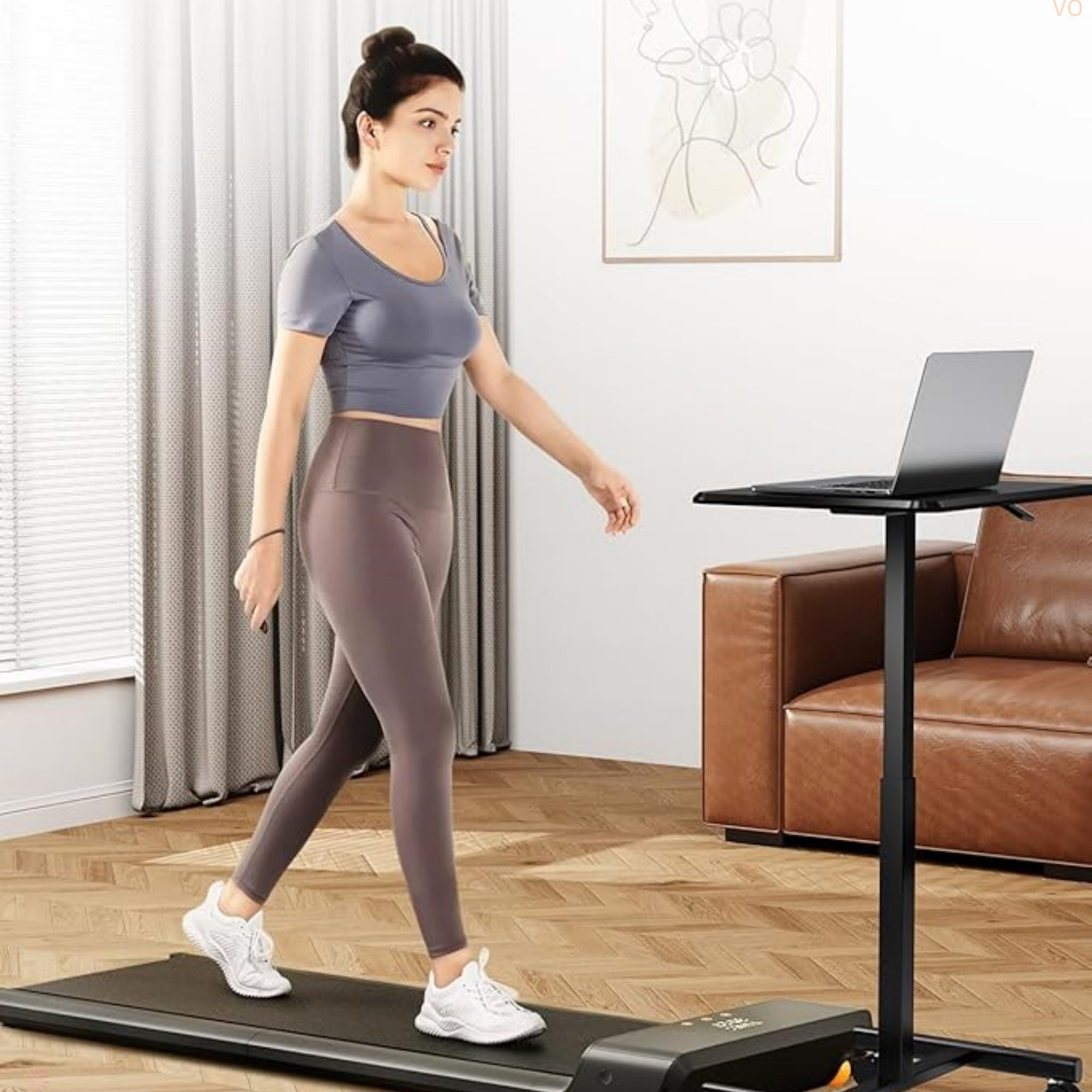 Inbox Zero Standing Desk Small Rolling Desk With Lockable Wheels ...