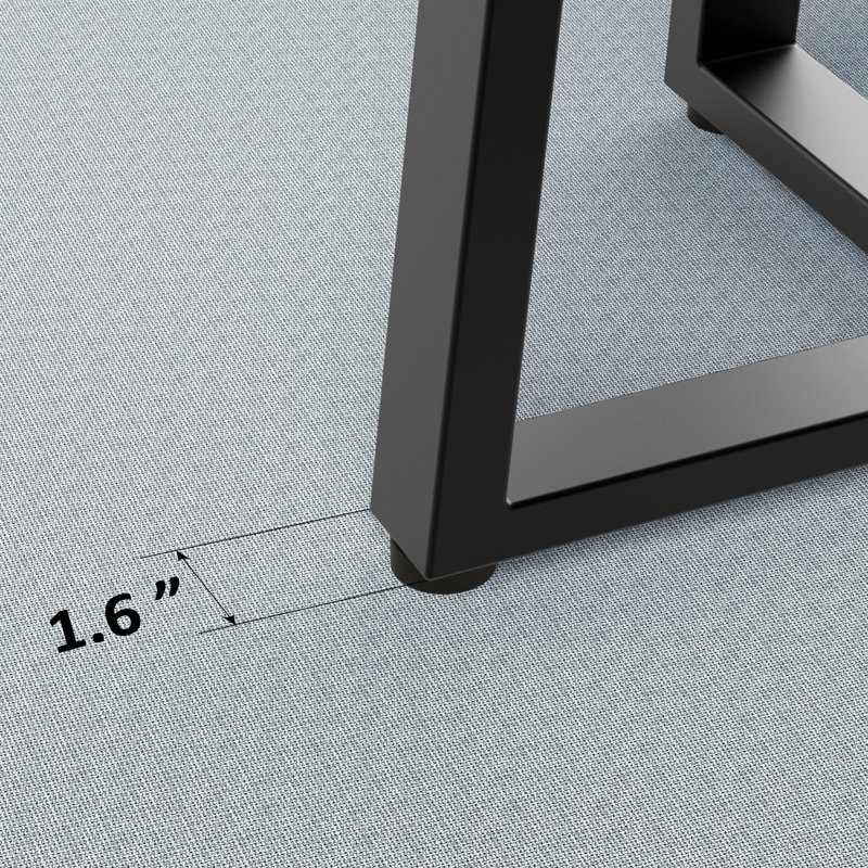 17 Stories Jalanda Tall End Table with 2 USB Ports, 2 Power Outlets ...