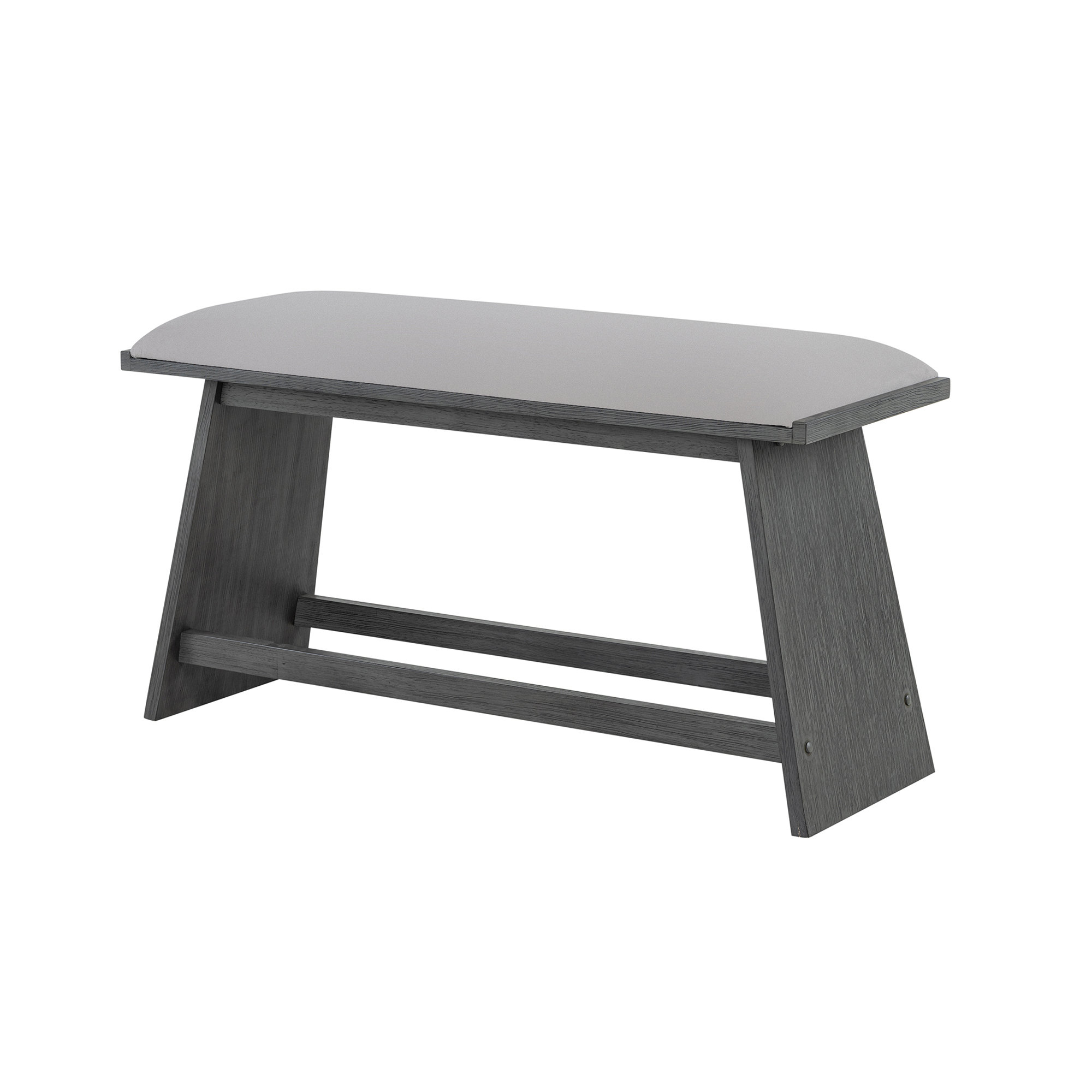 Latitude Run® Grey Bar Bench | Gift Idea | Wayfair