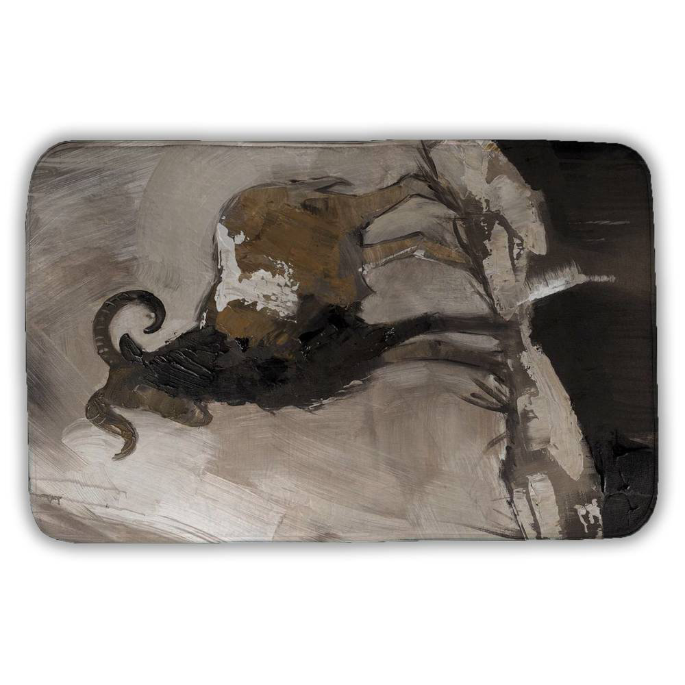 East Urban Home Kameka Microfiber Bath Mat with Non-Slip Backing | Wayfair