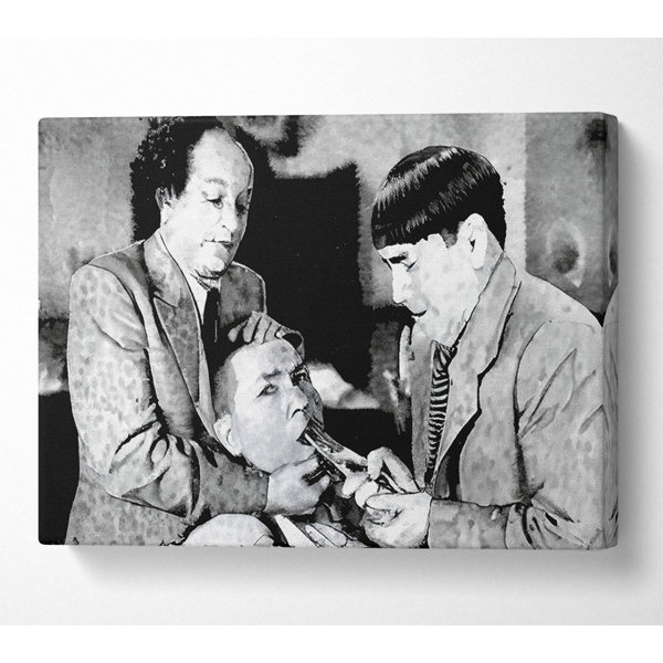 ClassicLiving The Three Stooges Tooth Pull - Print | Wayfair.co.uk