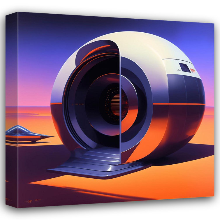 ATX Art Group LLC Time Machine Pod 3 by Stephen Chambers - Wrapped ...