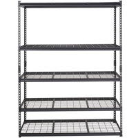 Rebrilliant Marlia Steel Height -Adjustable Storage Rack Heavy Duty ...