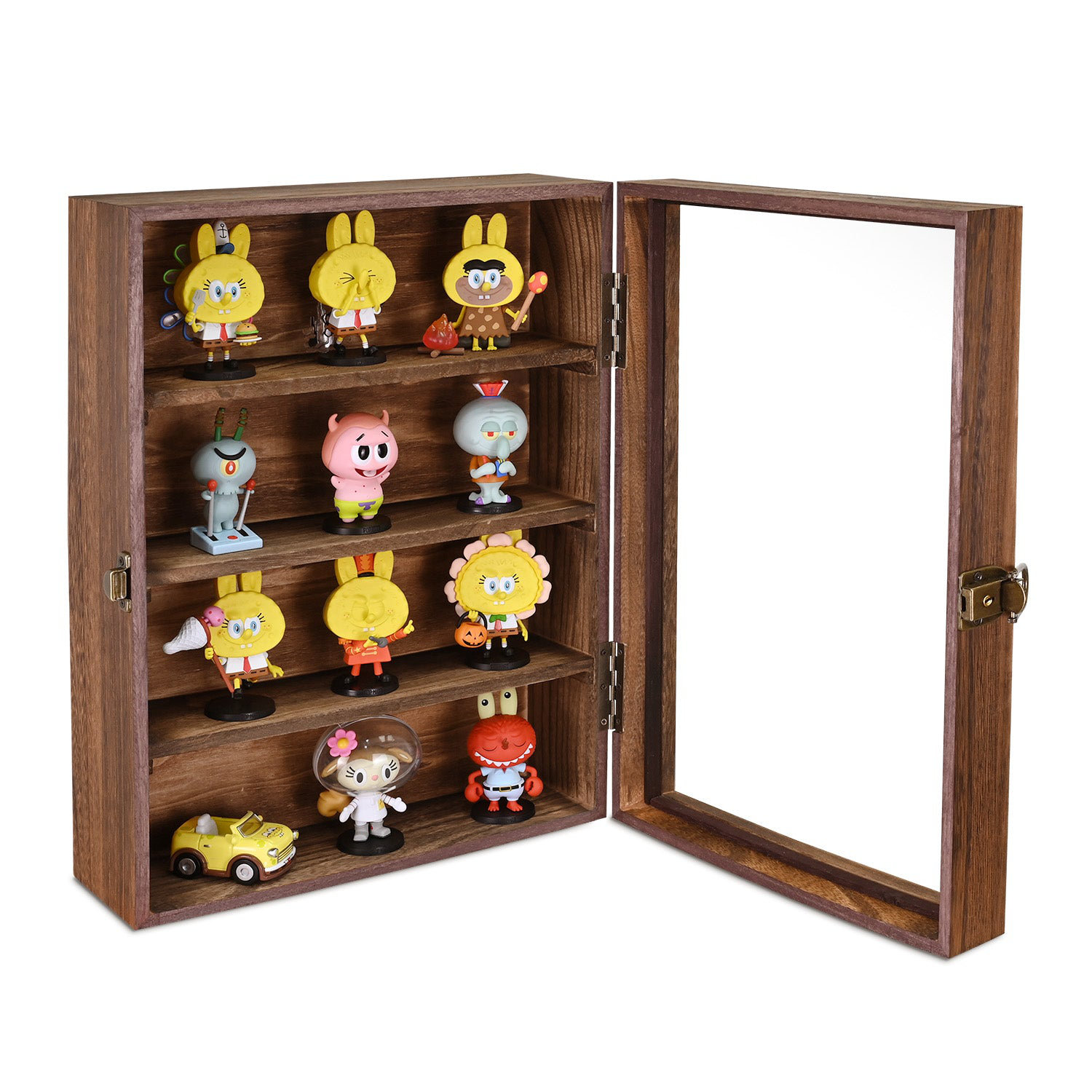 Millwood Pines Wall Mounted Collectible Display Case Shadow Box | Wayfair
