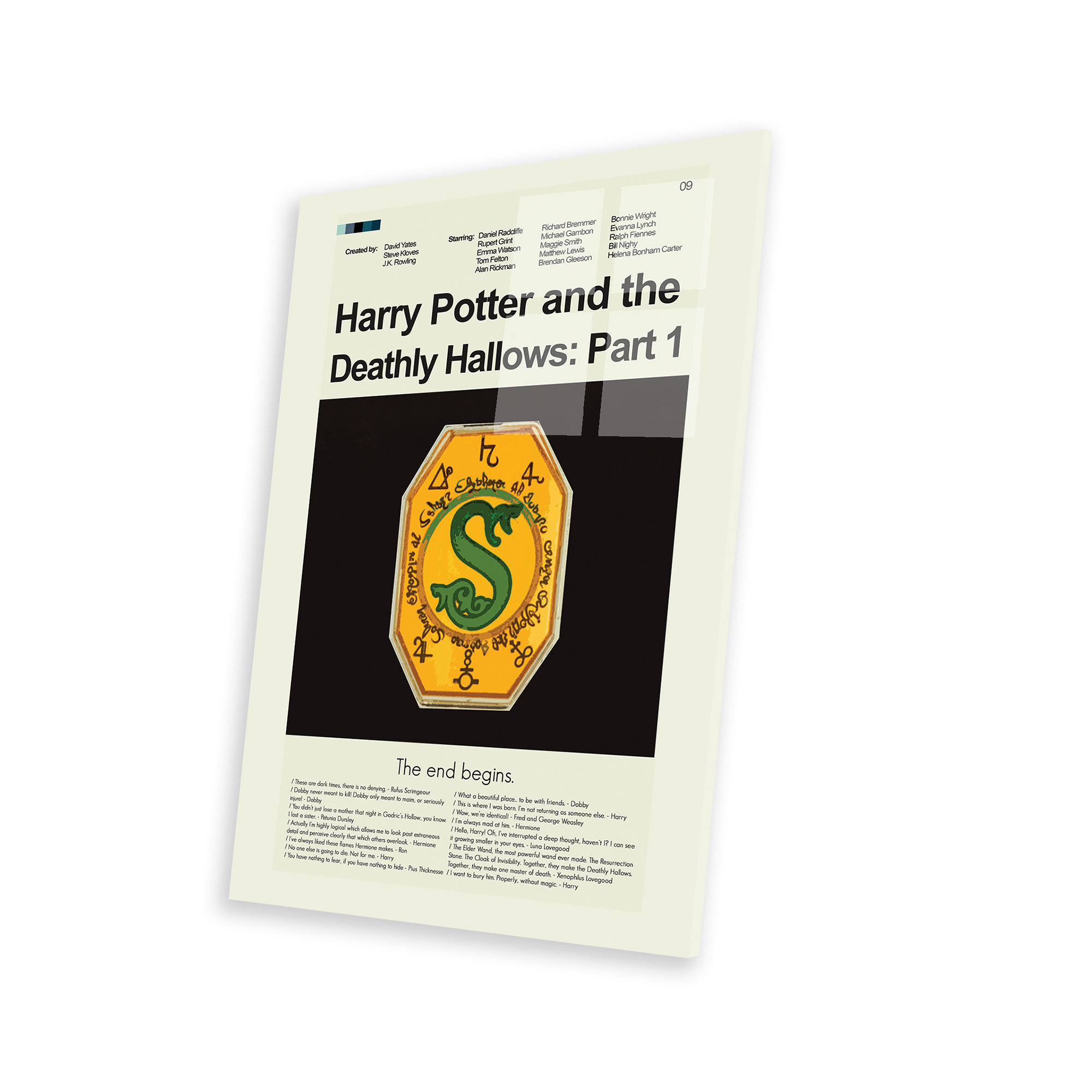 Trinx " Harry Potter And The Deathly Hallows Part 1 " by Prints And ...
