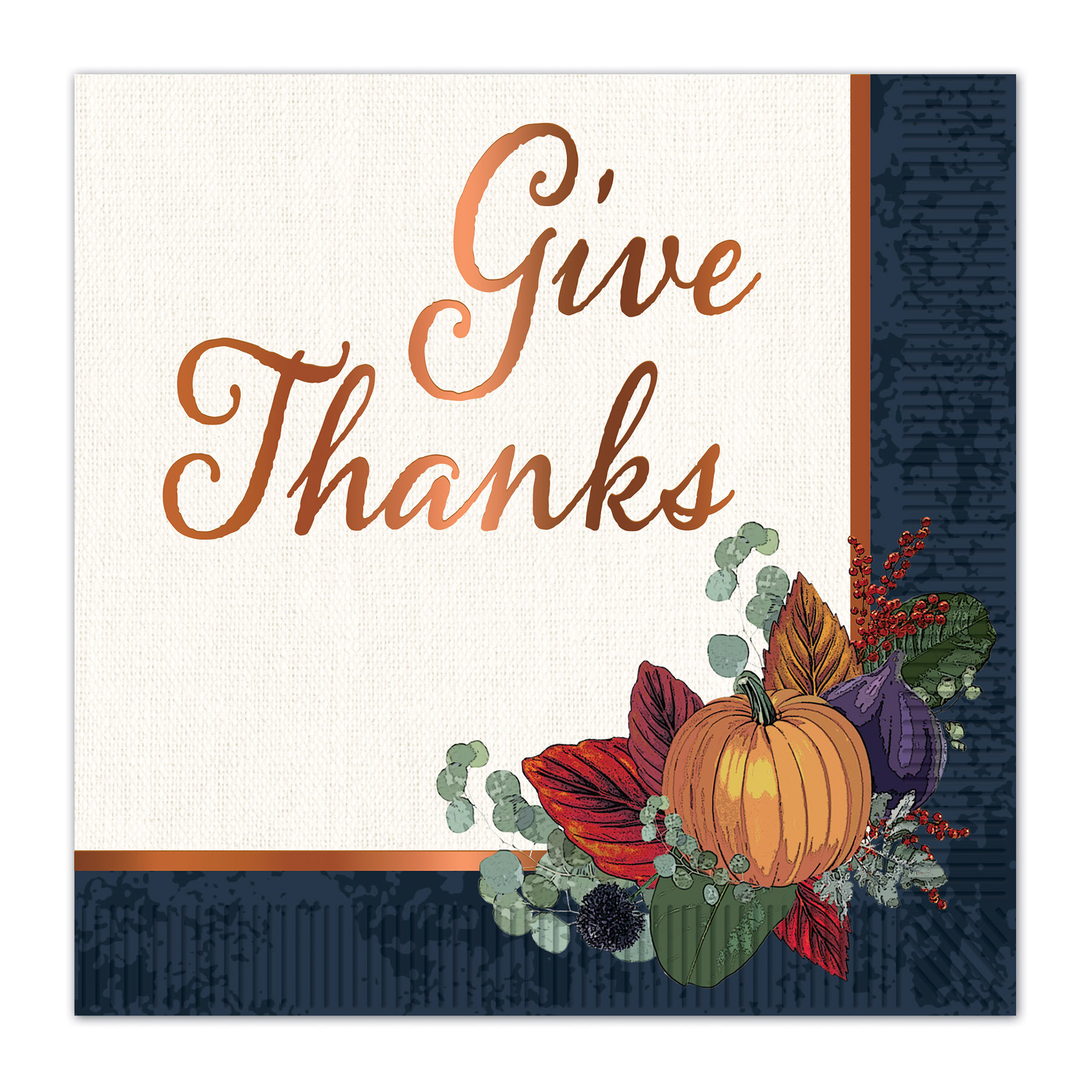 Beistle Fall Thanksgiving Luncheon Napkins | Wayfair