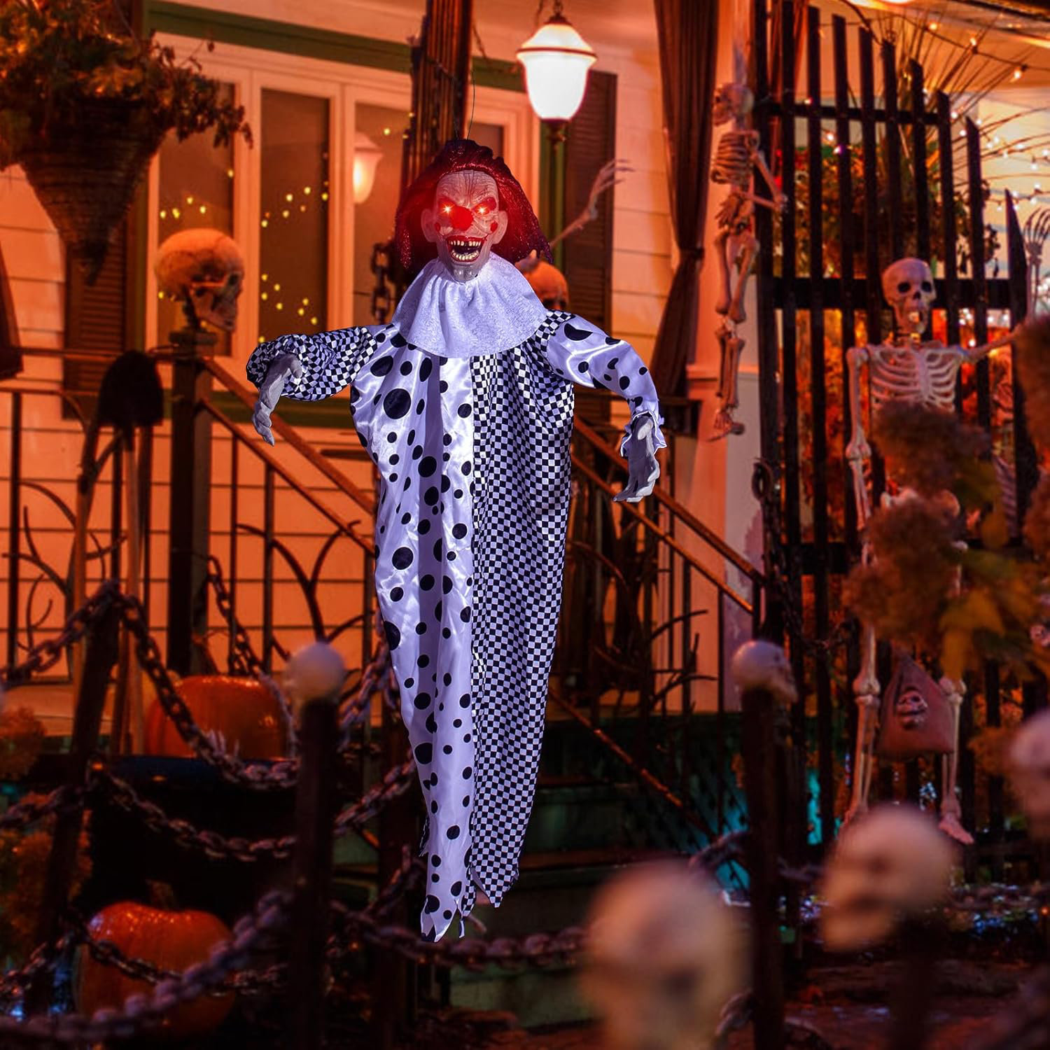 The Holiday Aisle® 4 Ft Scary Moving Arms Sound&Touch-Activated Sensor ...