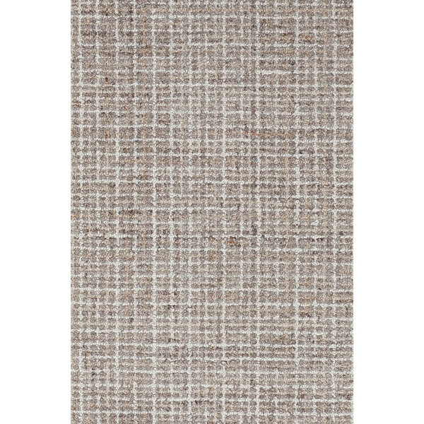 CompanyC Leigh Hand-Tufted Loop Pile Wool Tweedy Plaid Textured Solid ...