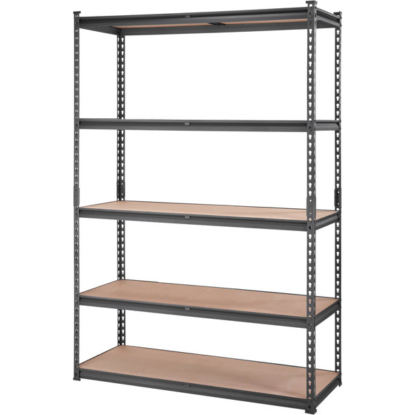 Rebrilliant Mariapaula Steel Height -Adjustable Shelving Unit & Reviews ...