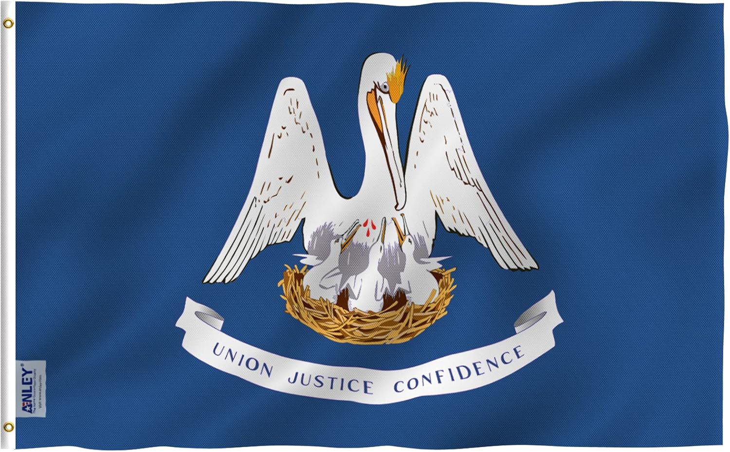 Ebern Designs Fly Breeze 3x5 Foot Louisiana State Flag - Louisiana LA ...