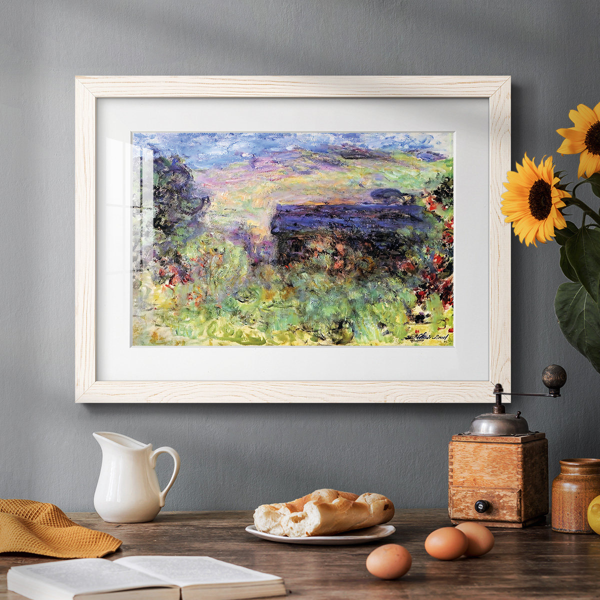 Vault W Artwork The House Seen Through The Roses, 1825 | Wayfair