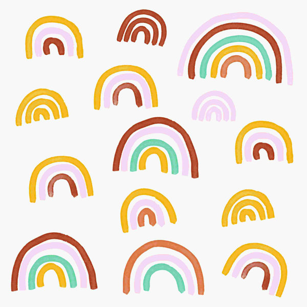 Isabelle & Max™ Millenial Rainbow On Canvas Print - Wayfair Canada