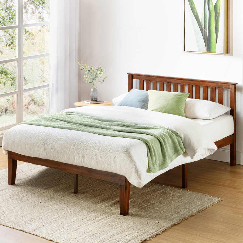 Red Barrel Studio® Travie Solid Wood Slat Bed & Reviews | Wayfair