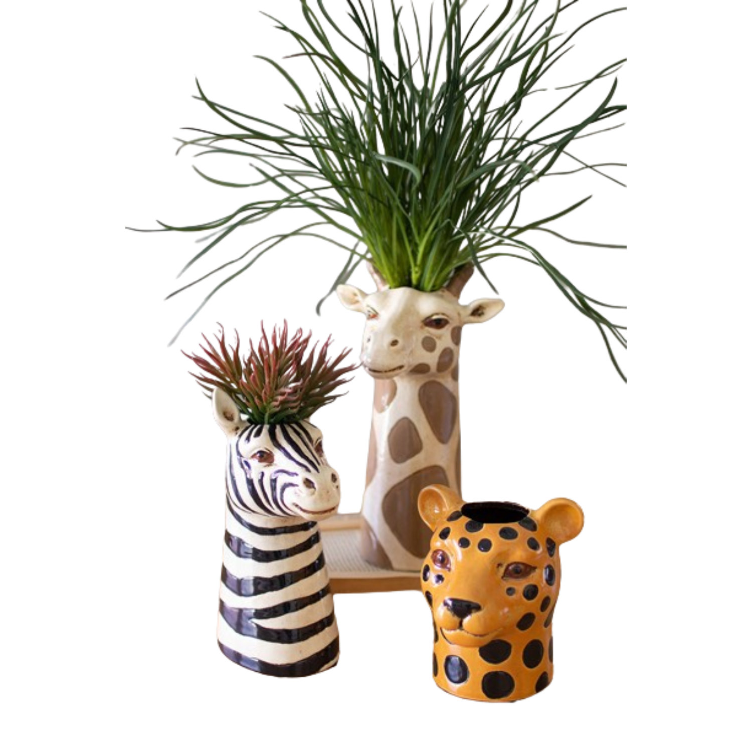 Dakota Fields Coppertino Handmade Ceramic Statue Planter | Wayfair