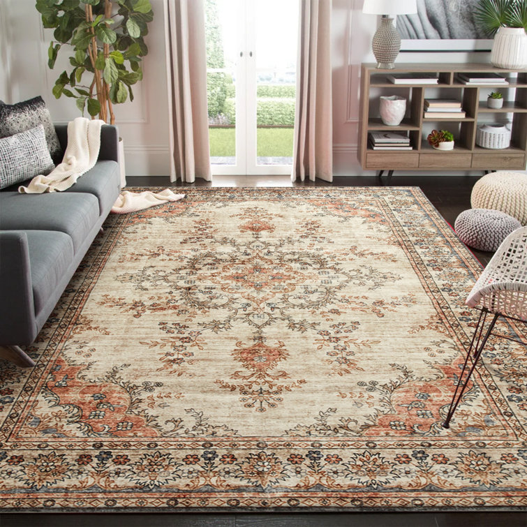 Marlow Home Co. Aminu Embossed Color Machine Woven TIMELESS Area Rug ...