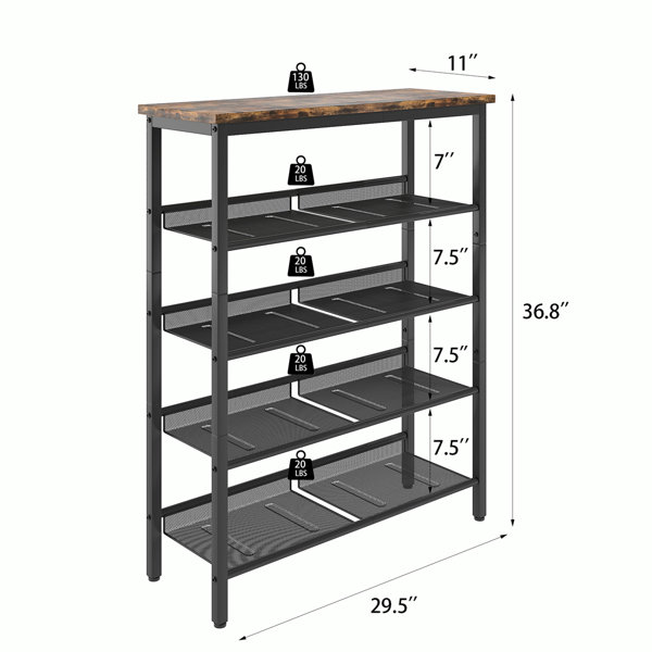17 Stories 12 Pair Shoe Rack & Reviews | Wayfair