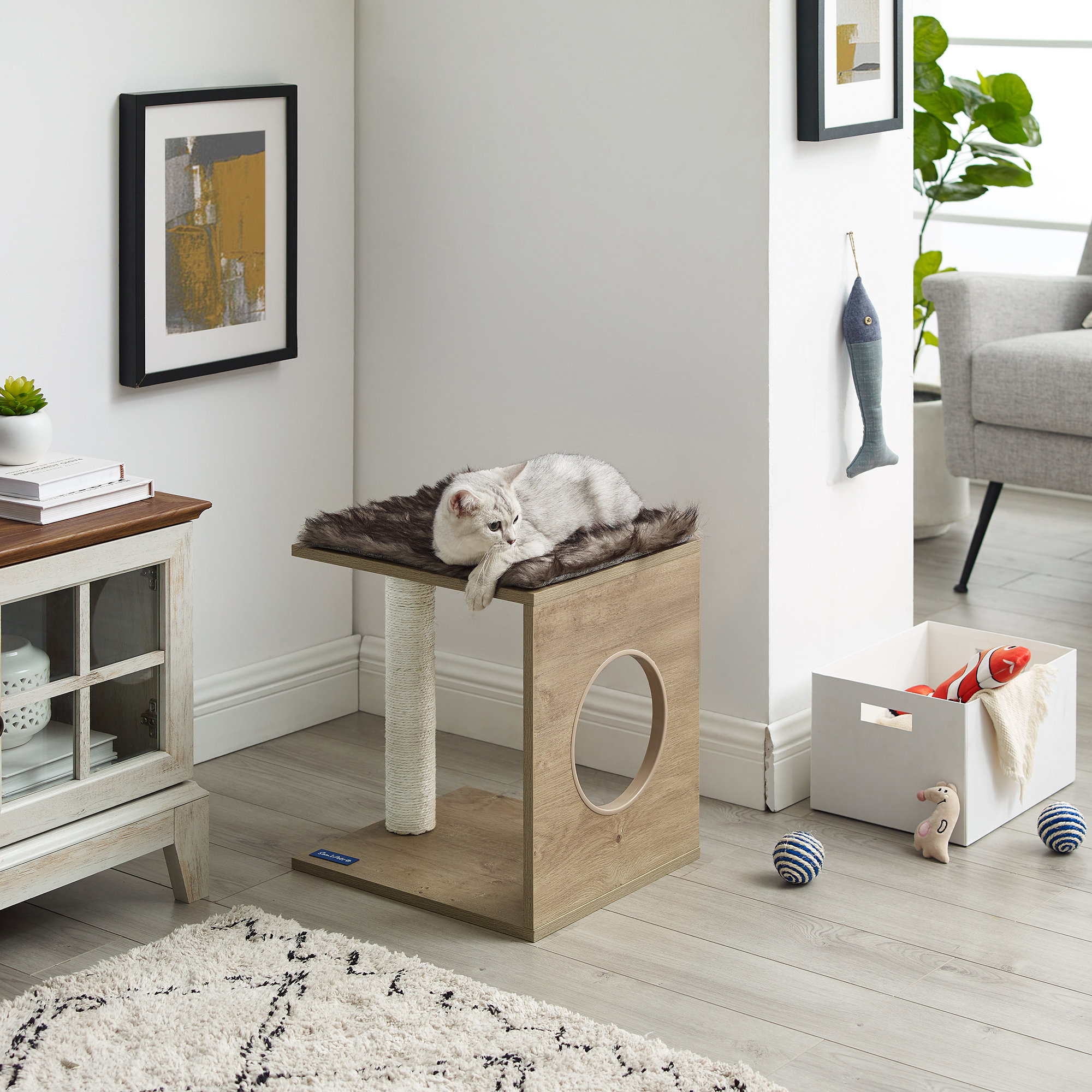 Sam's Pets Sheree 17.32'' H Cat Tree & Reviews | Wayfair