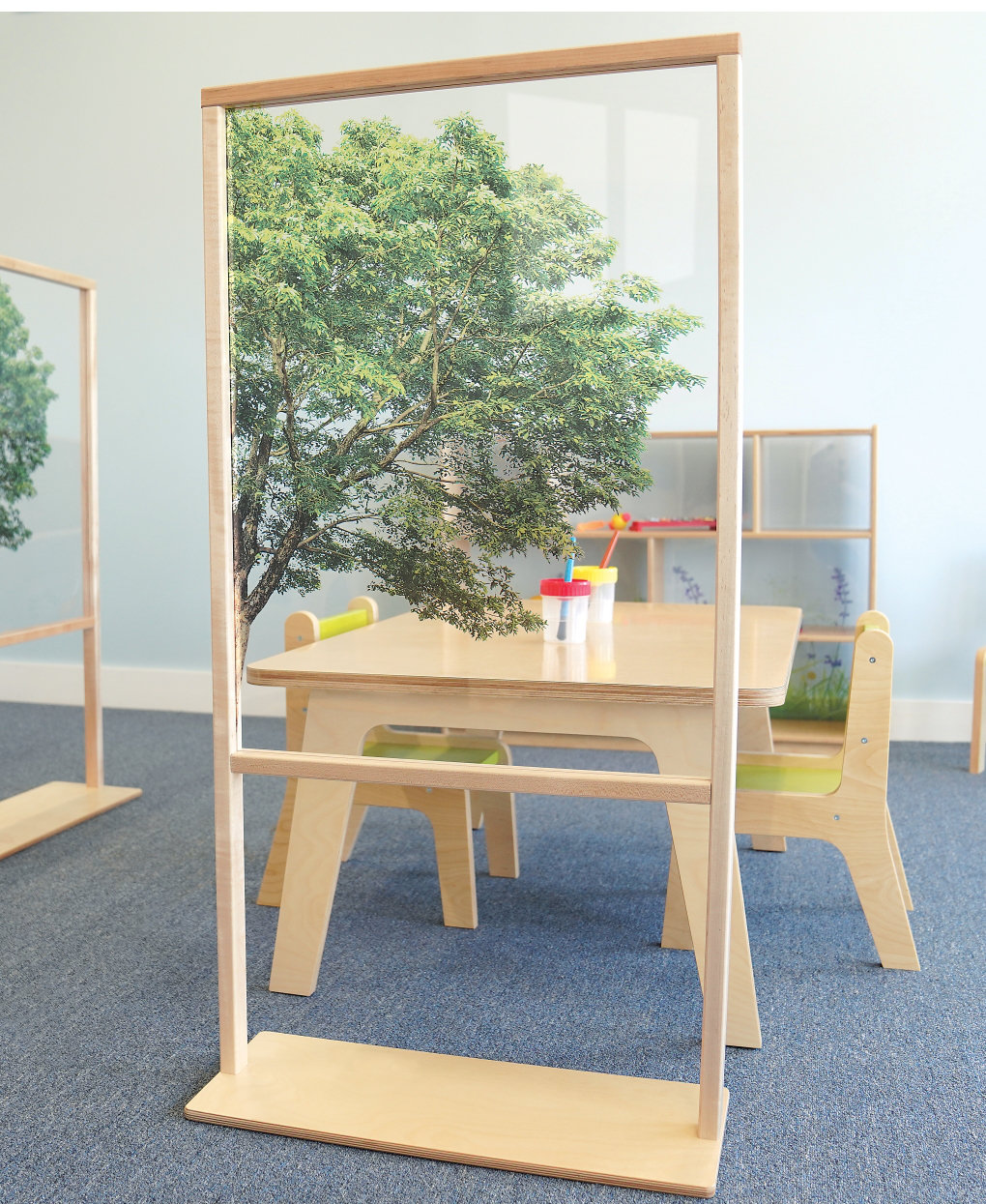 Whitney Brothers® Nature View 1 Panel Classroom Divider - Wayfair Canada