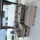 Manman Modern 5 Piece Rattan Sectional Seating Group with Cushions ...