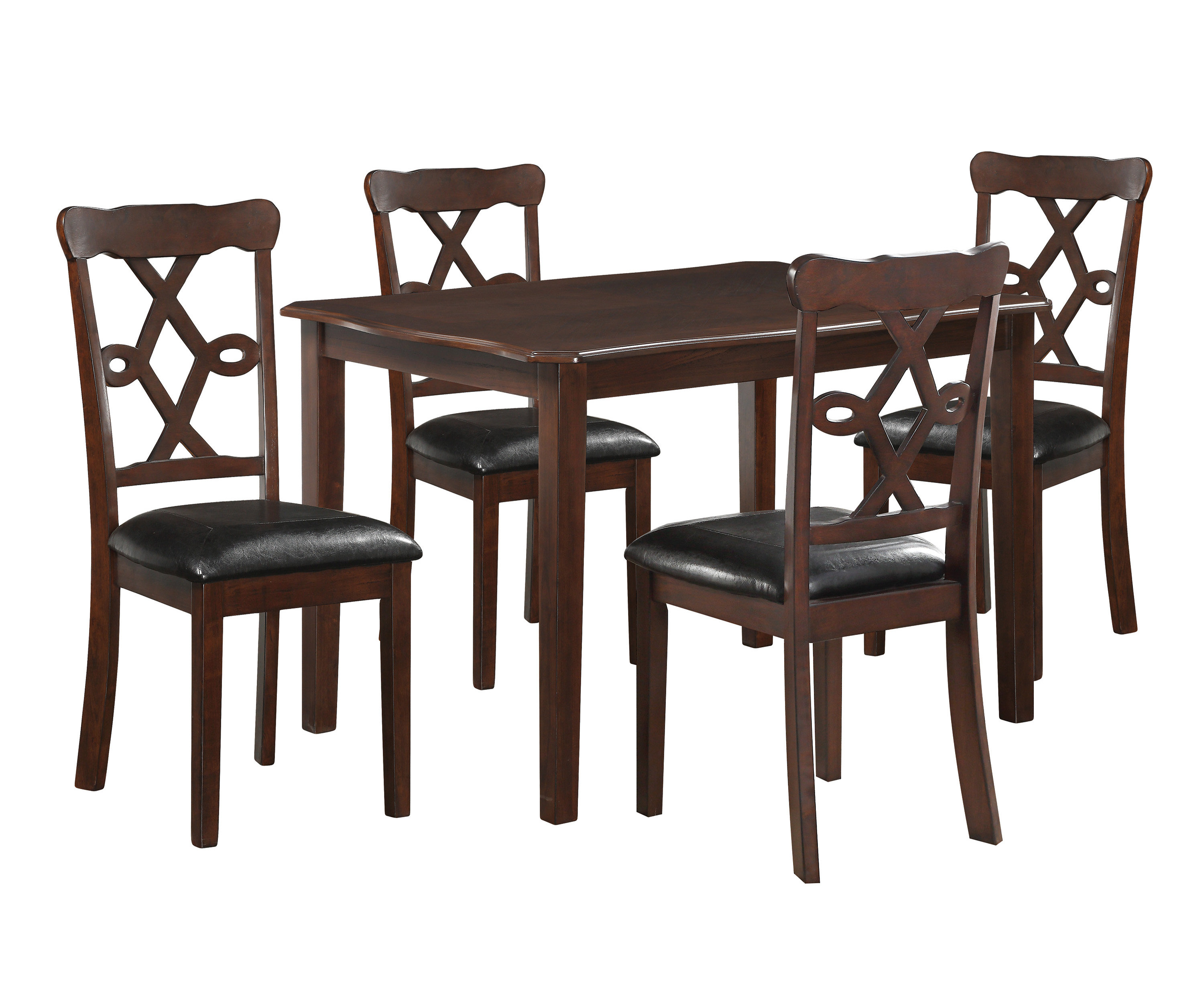 Red Barrel Studio® Zelphia 47.5 L x 36.5 W Dining Set | Wayfair