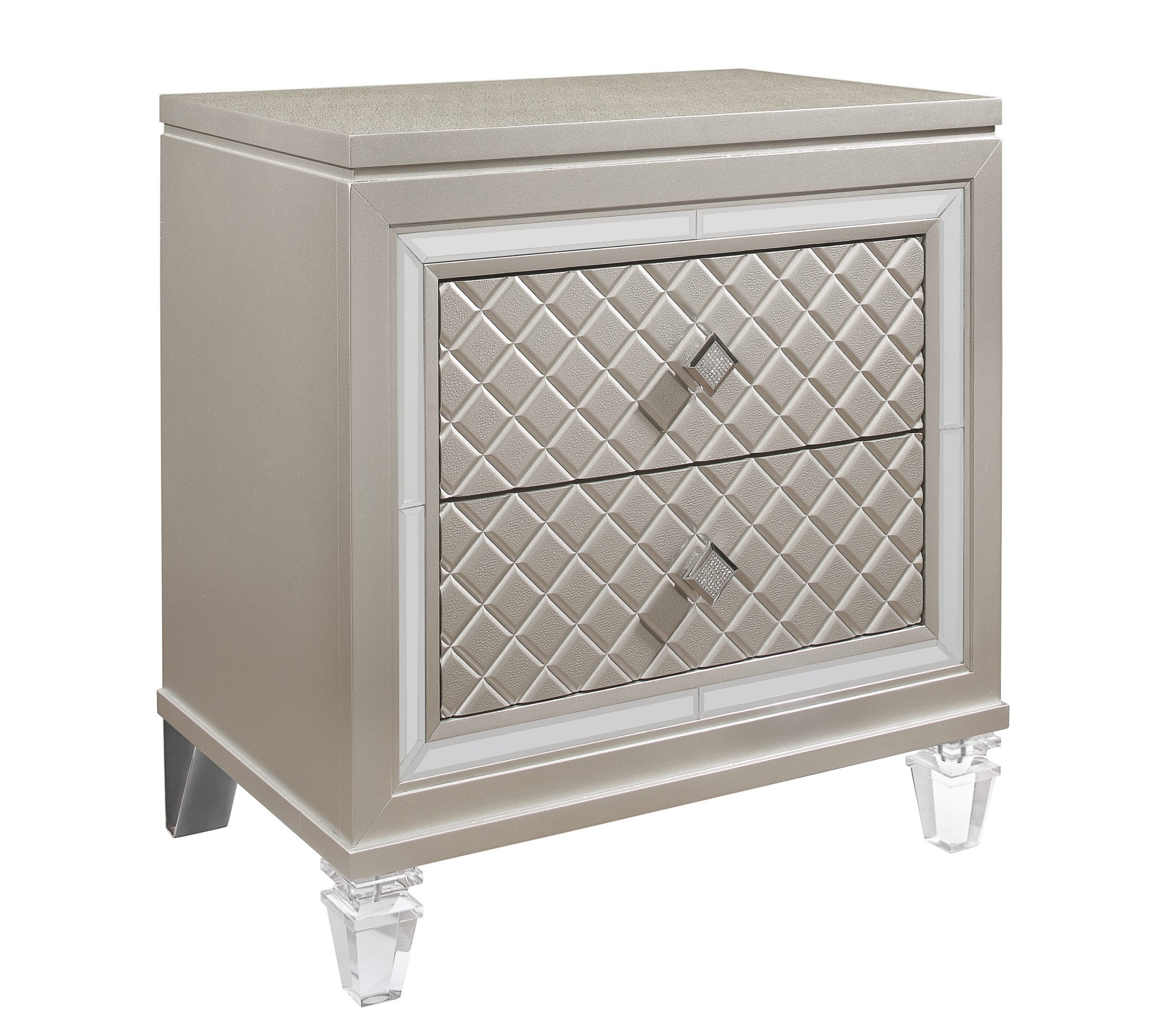 Rosdorf Park Cross Glam Nightstand | Wayfair