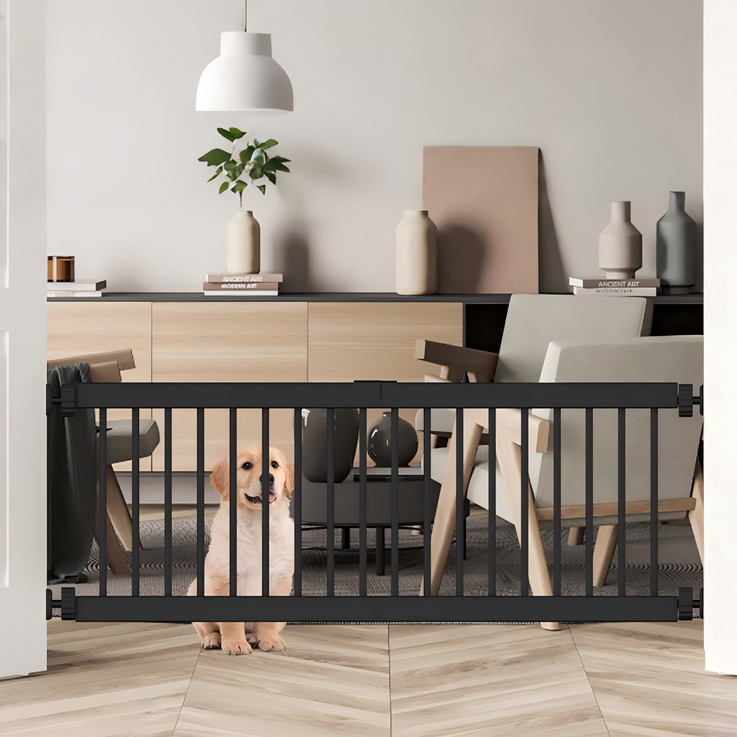 Tucker Murphy Pet™ 14" Adjustable Indoor Metal Dog Door | Wayfair