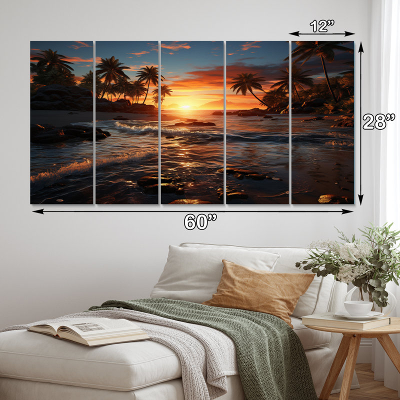 Highland Dunes Dominican Sunset Serenade II 5 Pieces | Wayfair