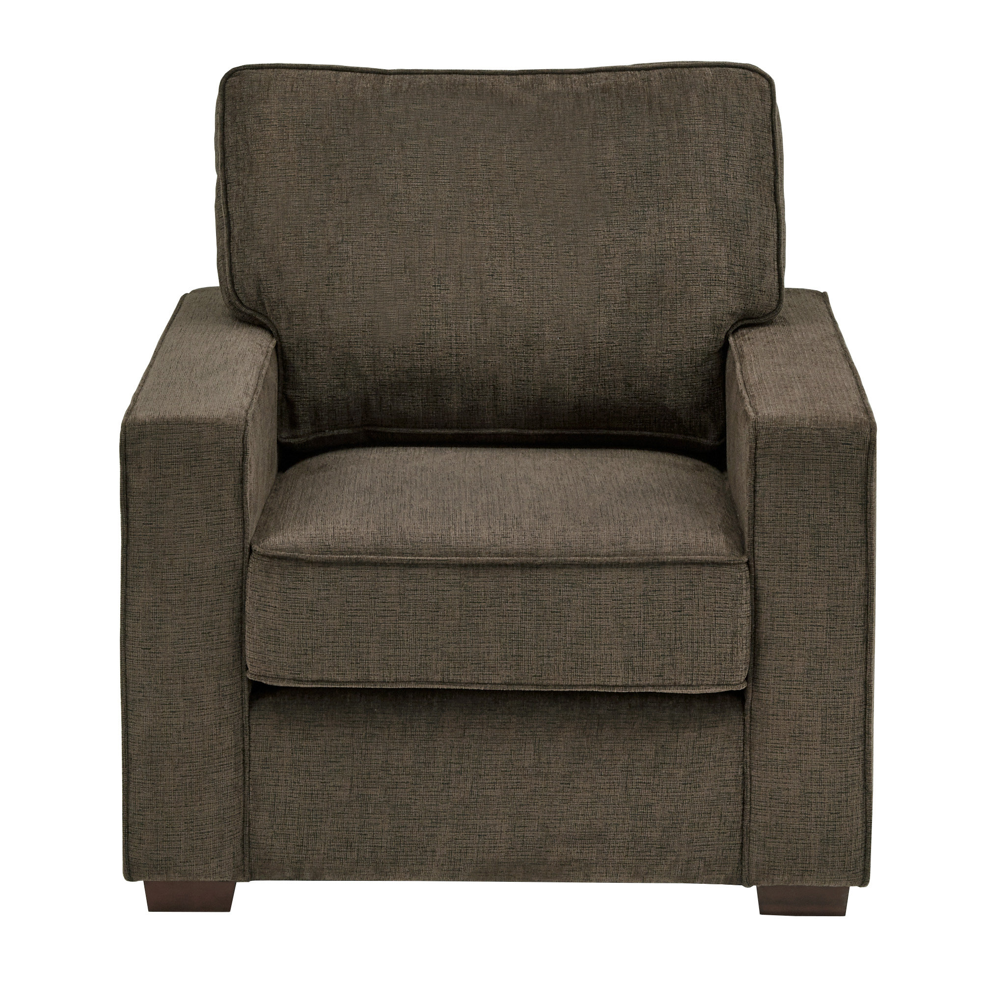 Latitude Run® Beaulah Modern Fabric Upholstered Square Arm Living Room ...