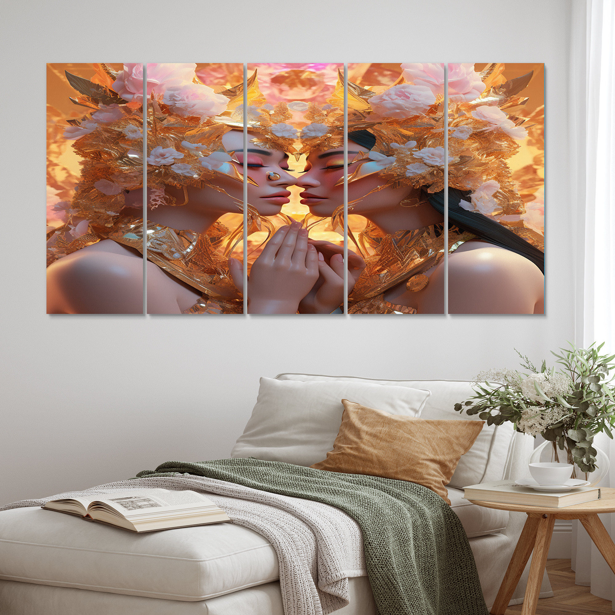 Rosdorf Park Divine Love Exquiste Goddess Couple Kissing IV - Couple ...