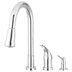 Pacific Bay Grandview Pull Down Kitchen Faucet with Soap Dispenser ...