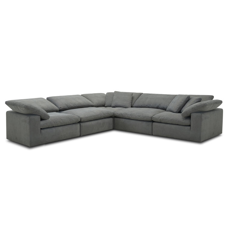Hokku Designs Igoris 5 - Piece Upholstered Sectional | Wayfair