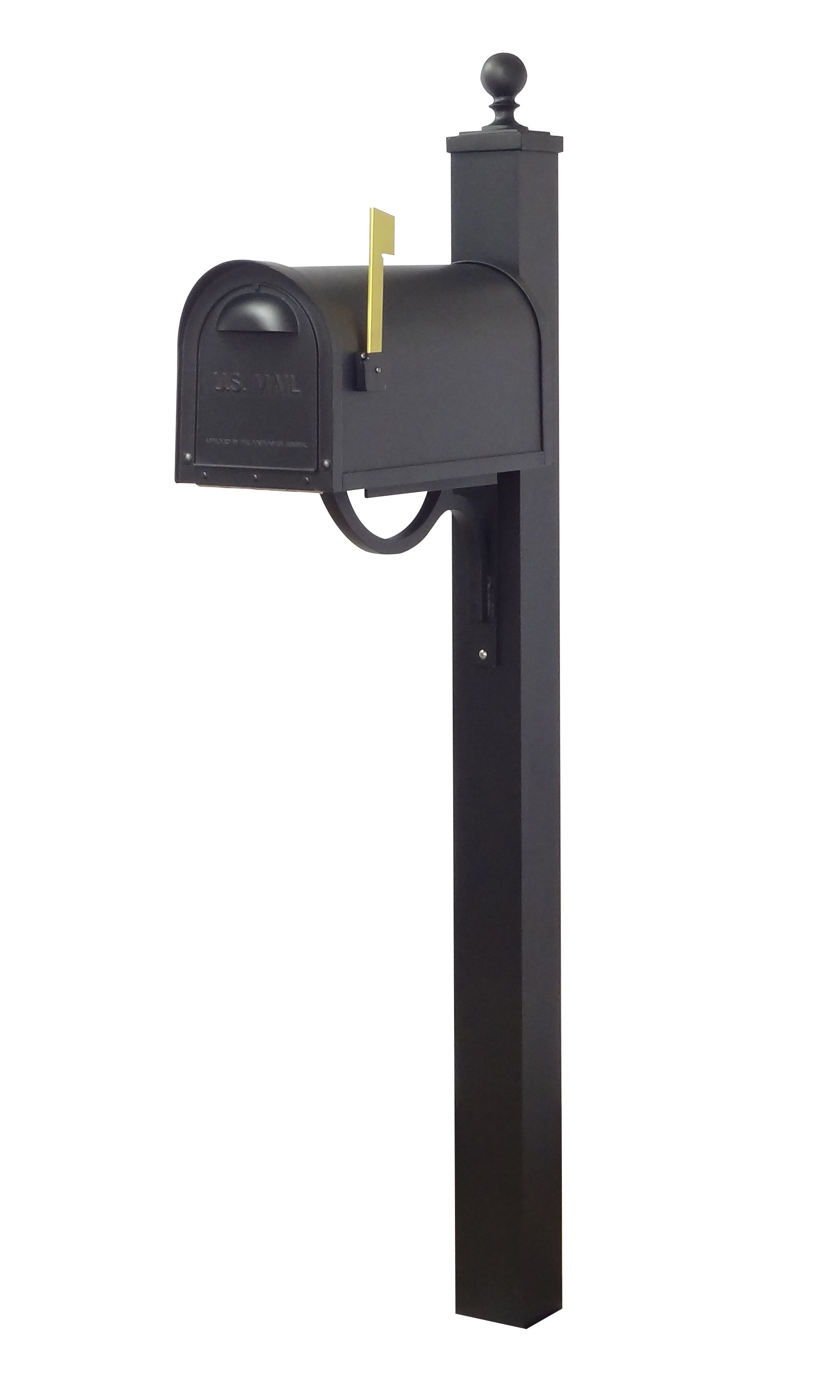 Special Lite Products Classic Locking Mailbox with Post Included | Wayfair