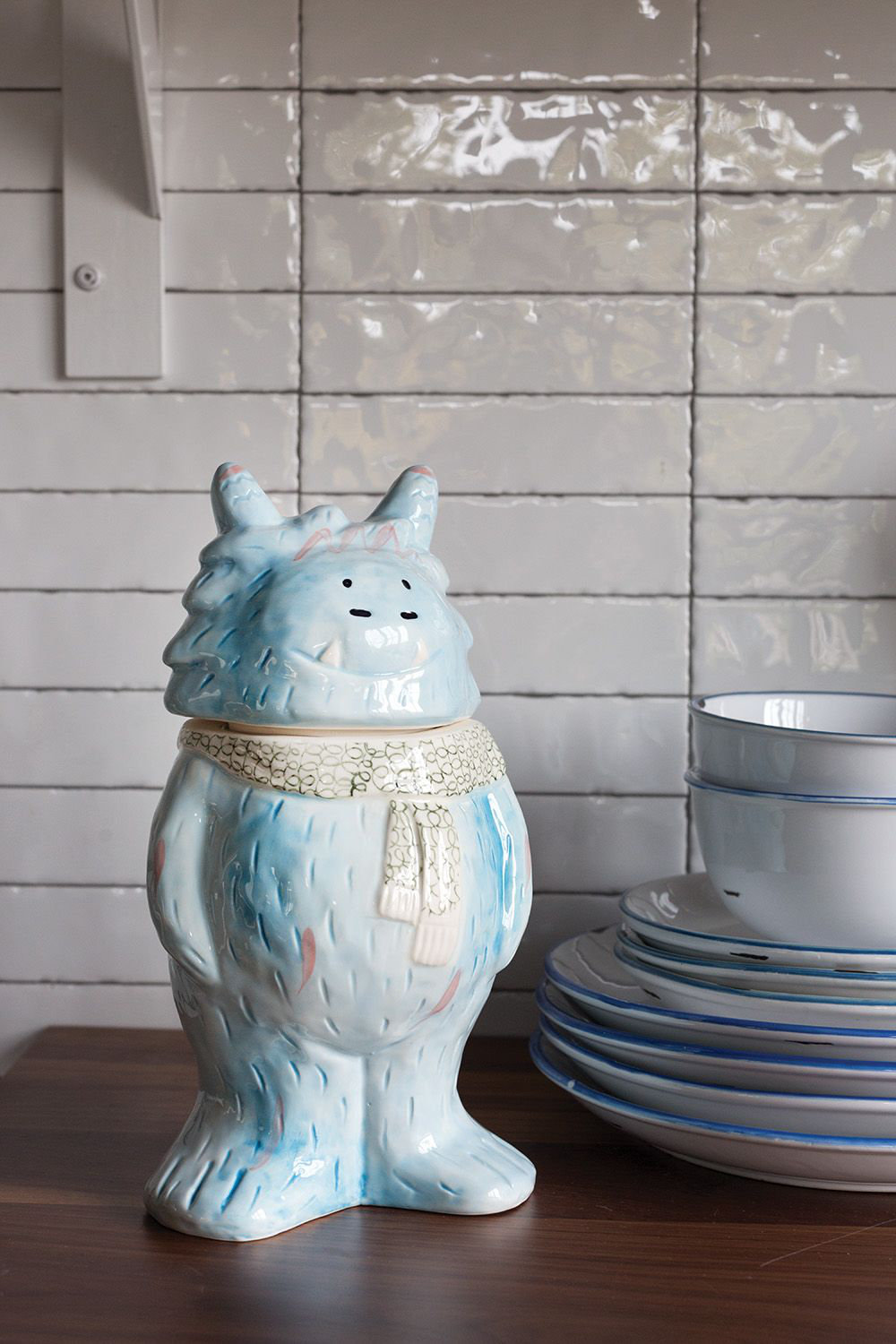 Trinx Yuri Yeti Cookie Jar | Wayfair