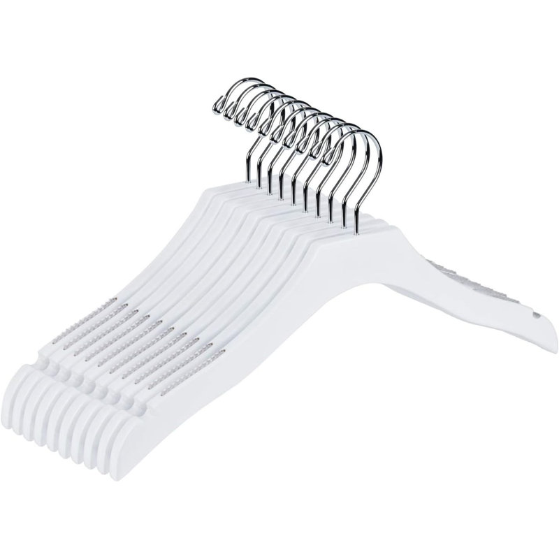 Rebrilliant Meirion Wood Standard Hanger | Wayfair
