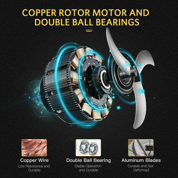 Simple Deluxe 24 Inch Floor Fan & Reviews | Wayfair