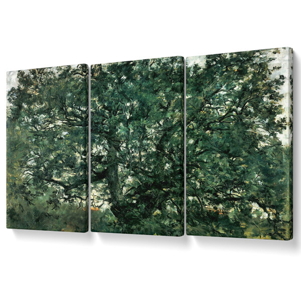 Union Rustic Lovis Corinth Tree by Lovis Corinth - 3 Piece Wrapped ...