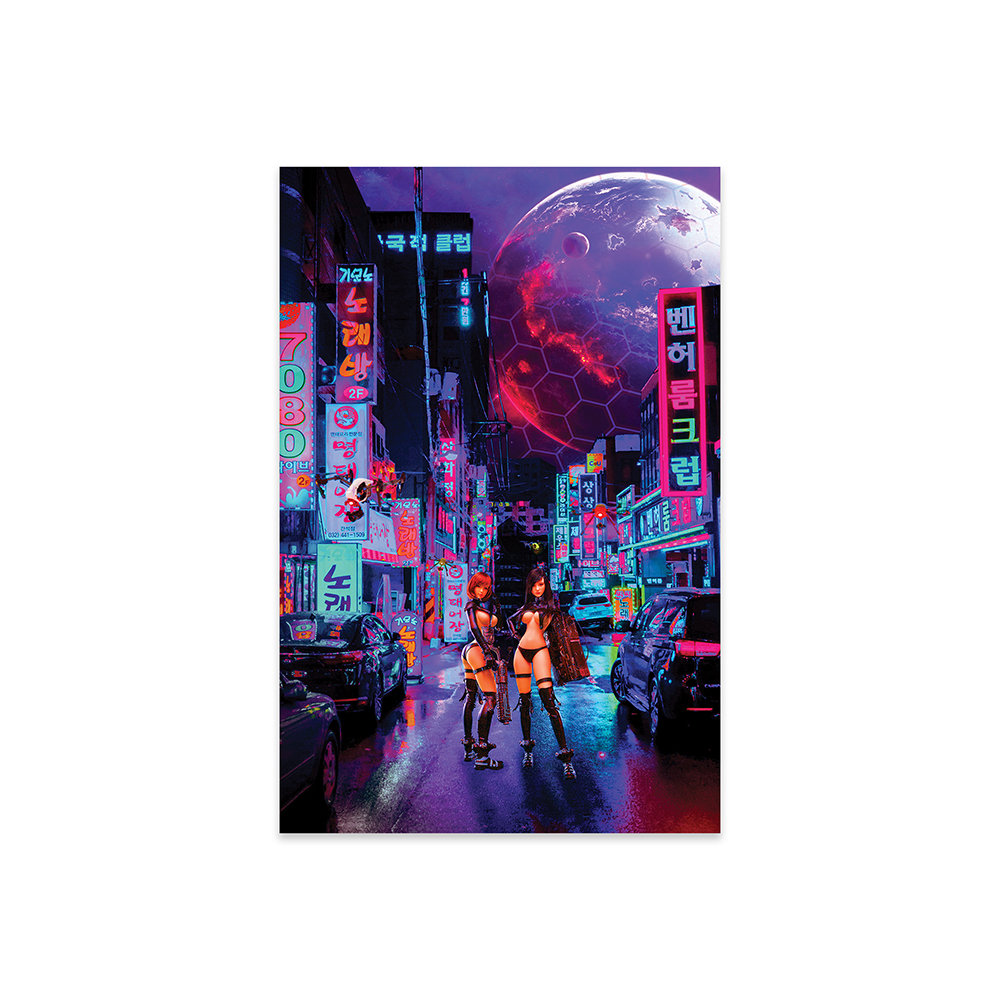 Winston Porter " Gantz O " by Gab Fernando Painting on Plastic/Acrylic ...