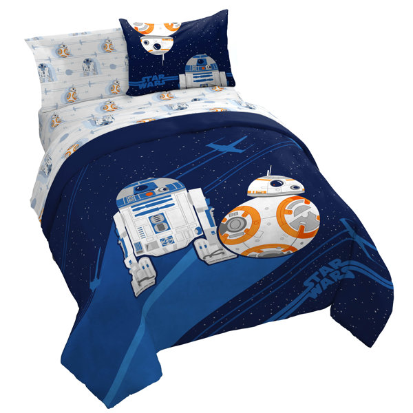 Saturday Park Star Wars Droids 100% Organic Cotton Bed Set | Wayfair