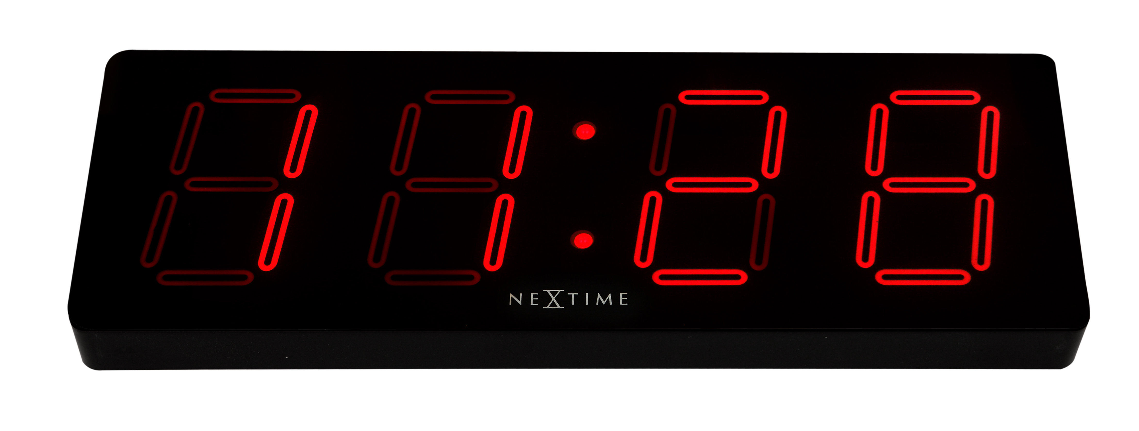 Wrought Studio™ Gowanda Big Digital Wall Clock | Wayfair