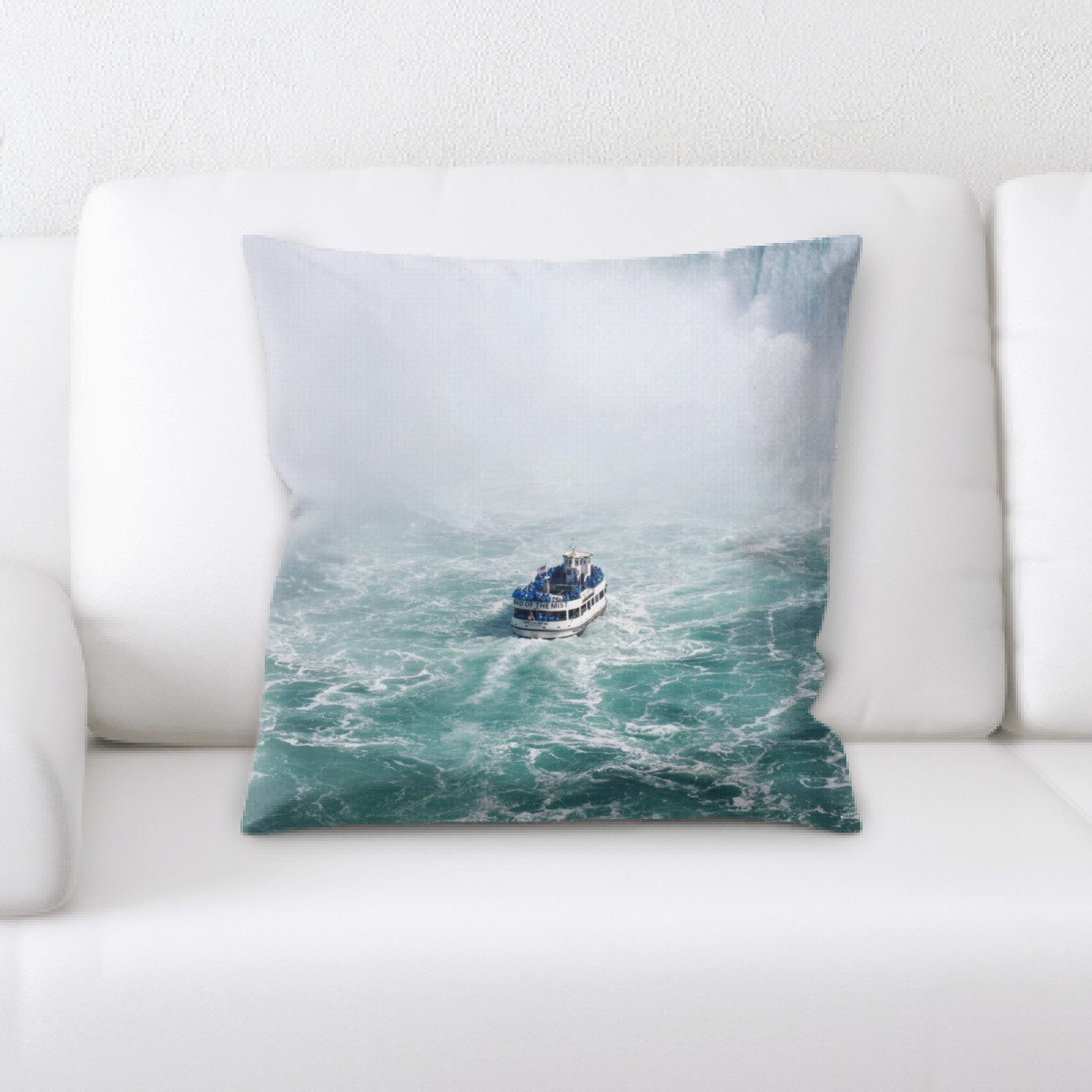 Rug Tycoon Waterfall Throw Pillow | Wayfair