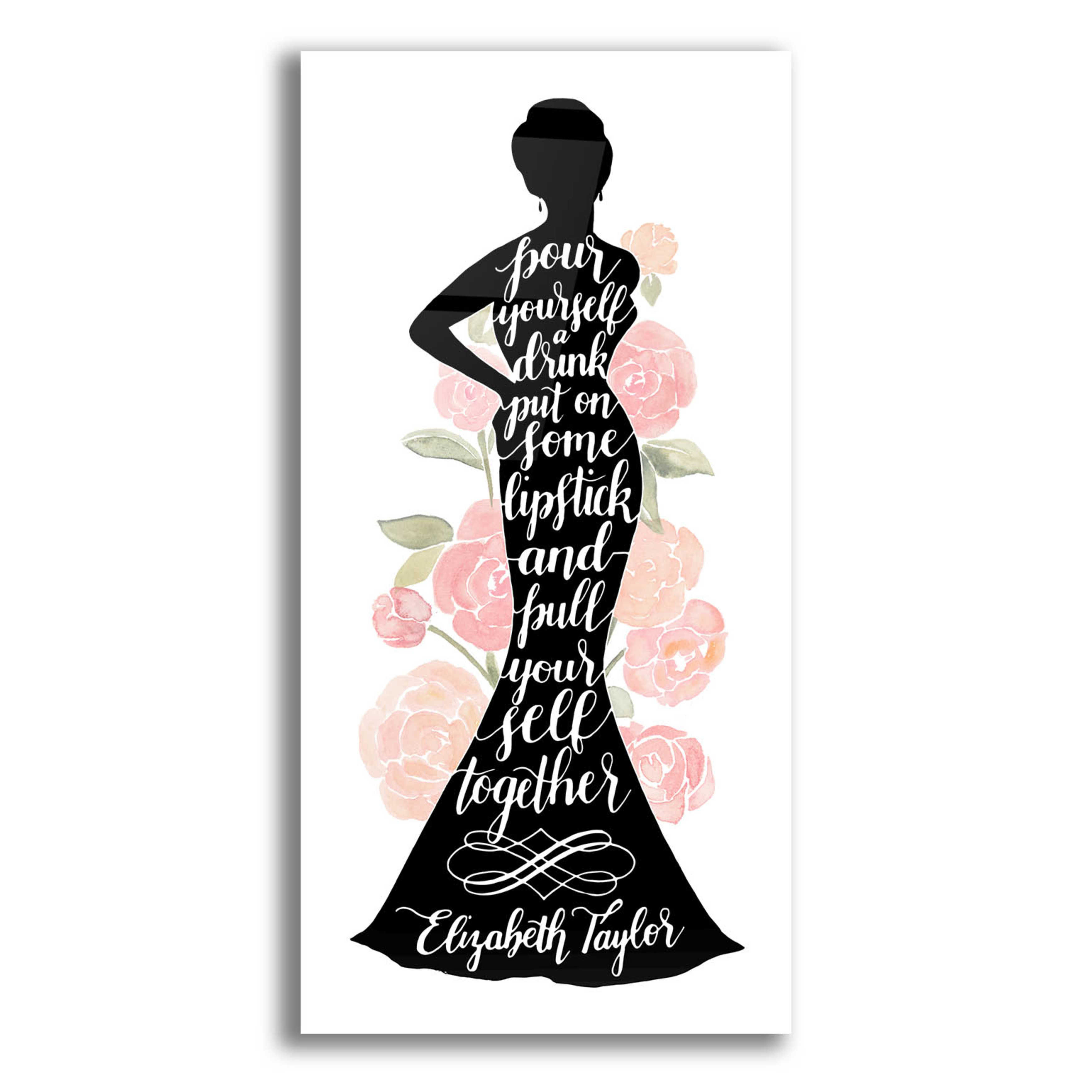 Trinx Iconic Woman II by Grace Popp - Unframed Textual Art | Wayfair