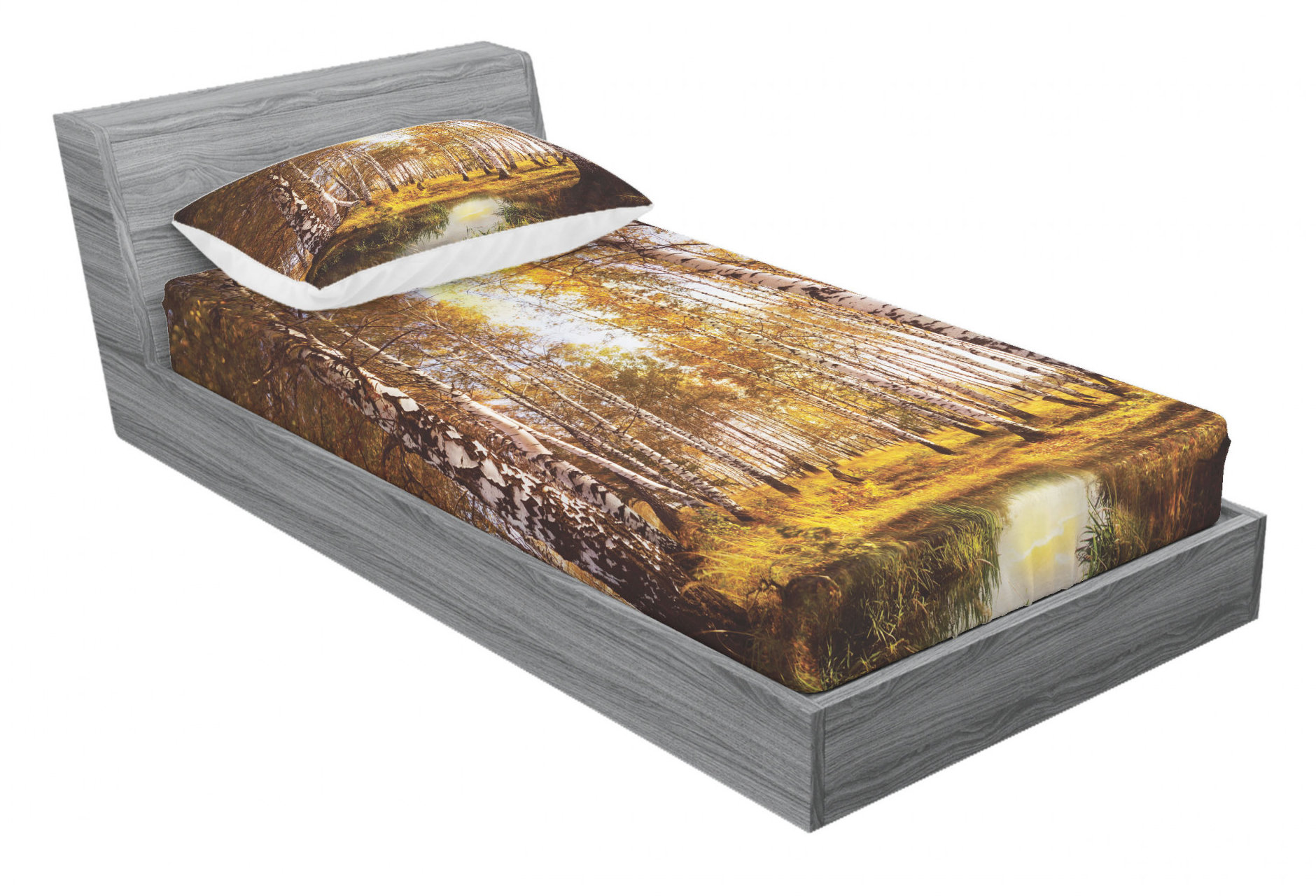 Ambesonne Tree Sheet Set | Wayfair