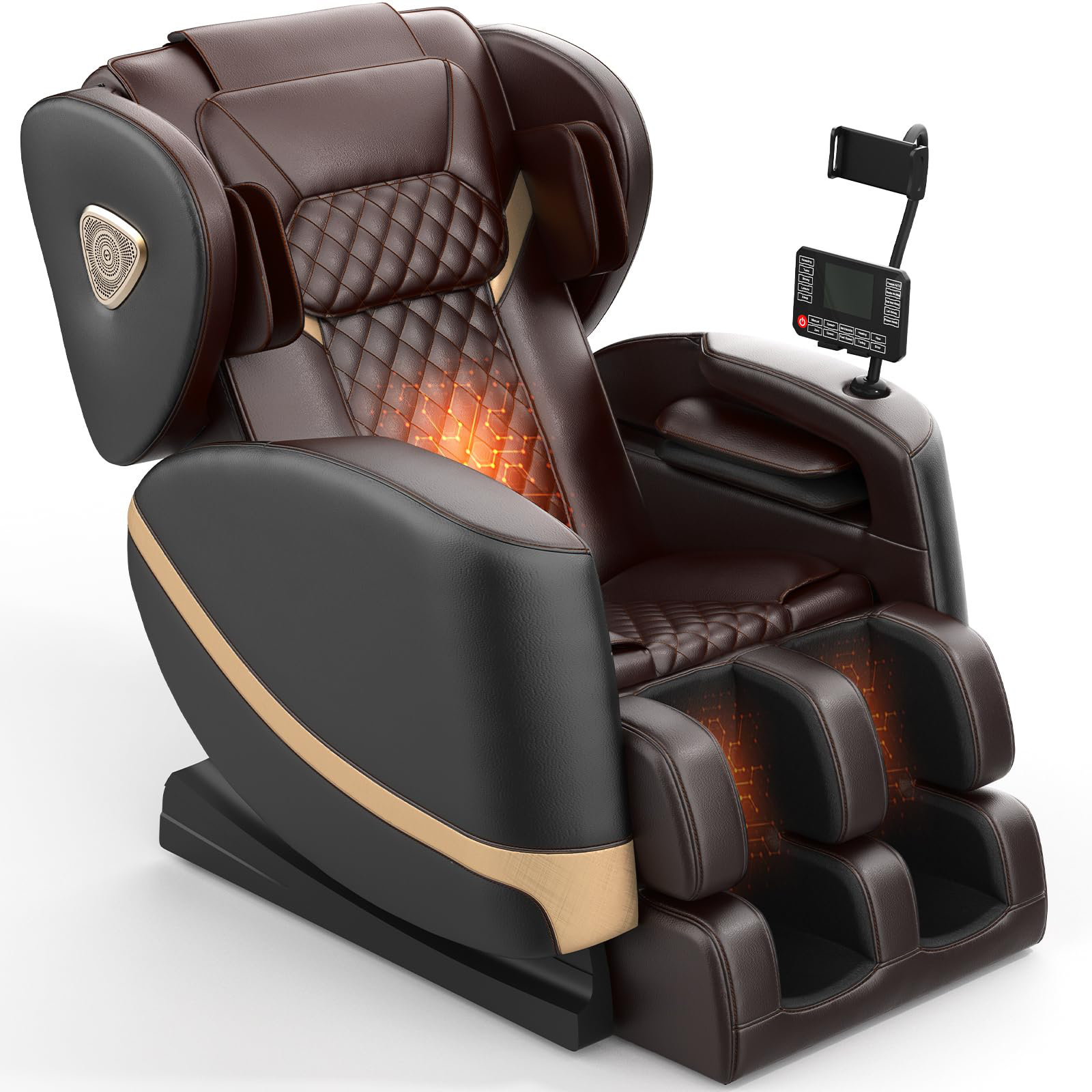Inbox Zero Massage Chair Full Body, Zero Gravity Massage Chair with 10 ...