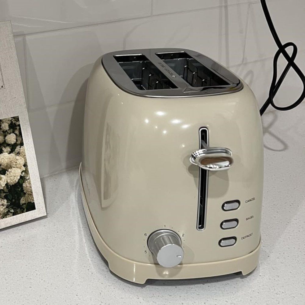 ALROMP 2 Slice Small Toaster with 6 Browning Settings | Wayfair