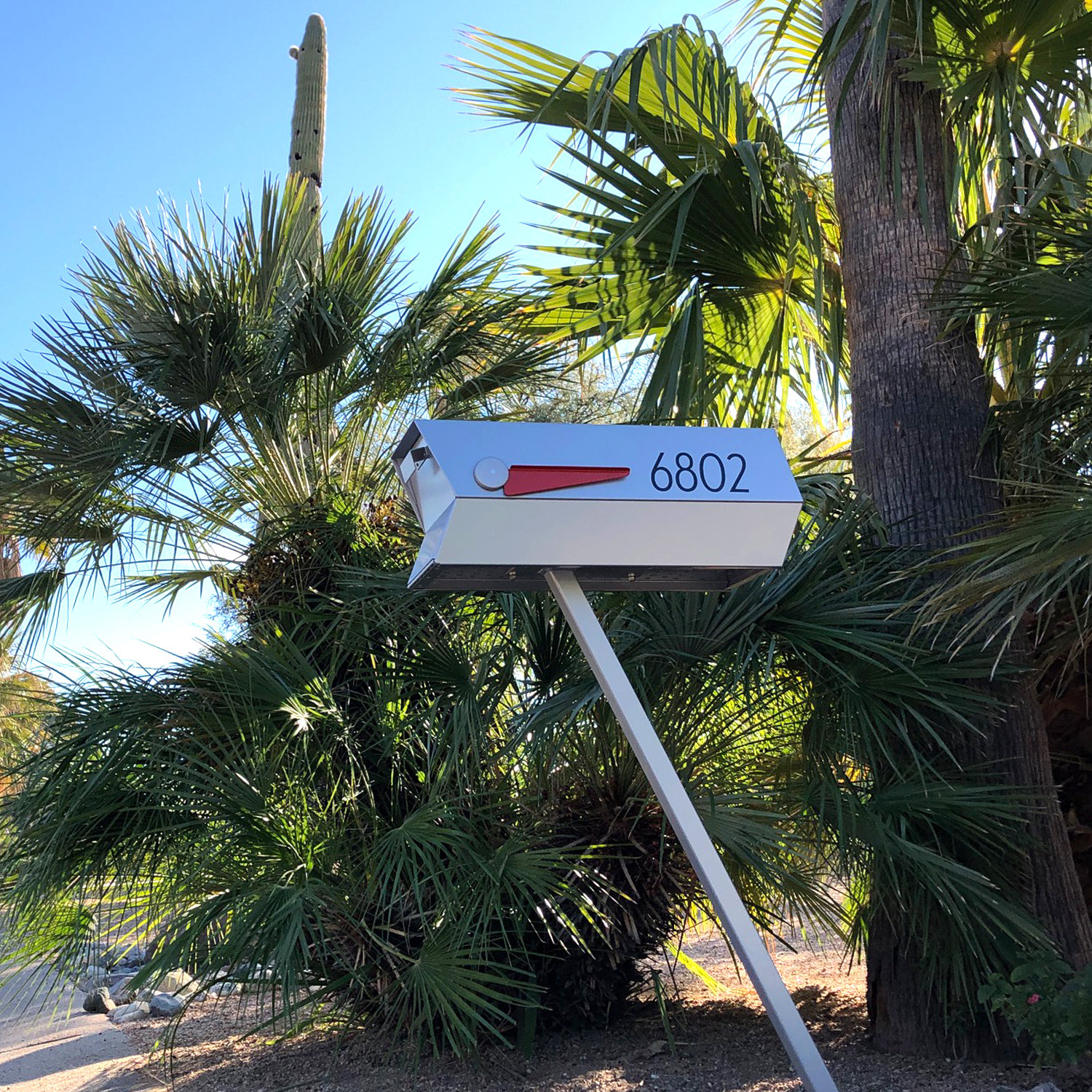 Modbox USA Modern Post Mounted Mailbox & Reviews | Wayfair