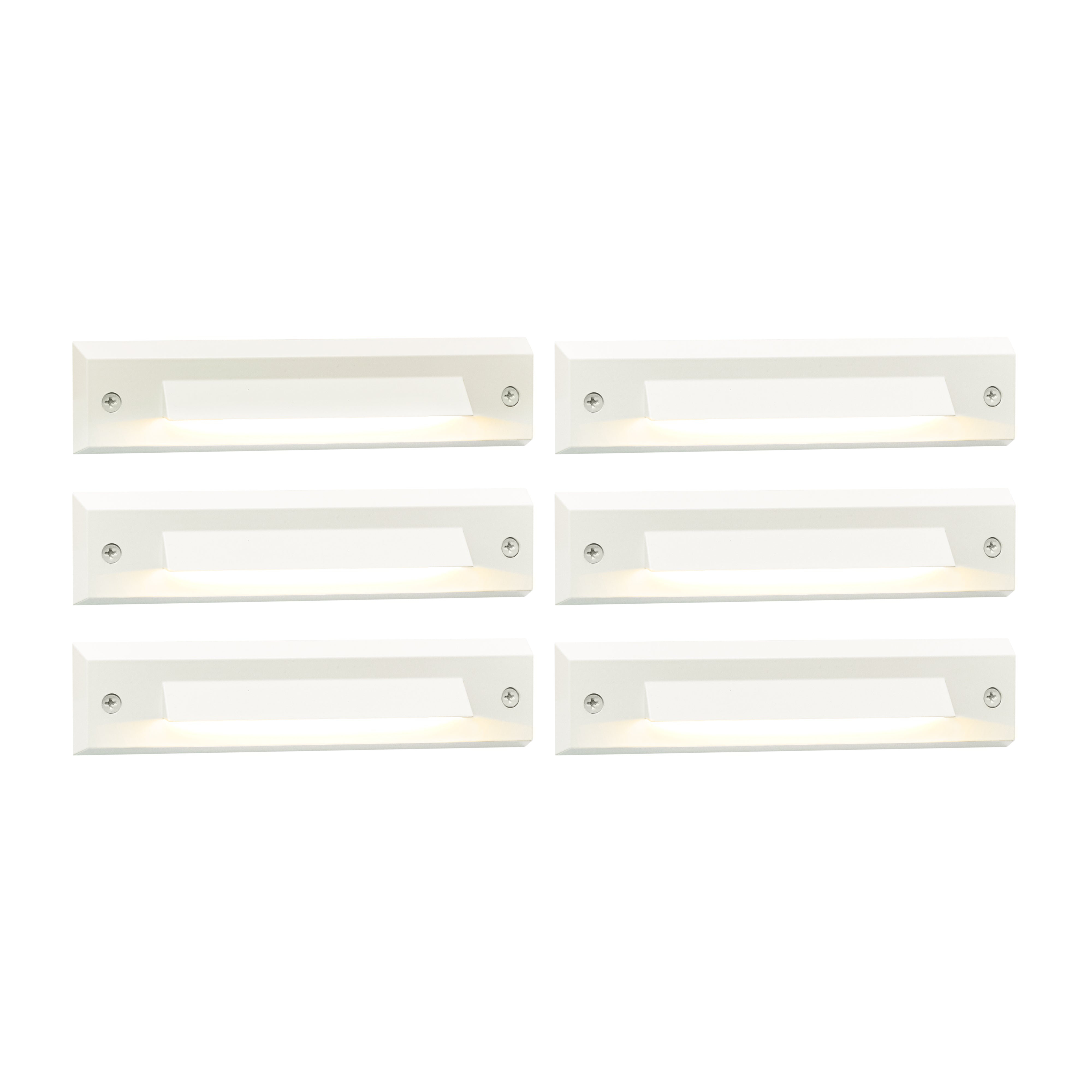 GKOplus Outdoor LED Low Voltage Stair Lights, Linear Shape Outdoor Step ...