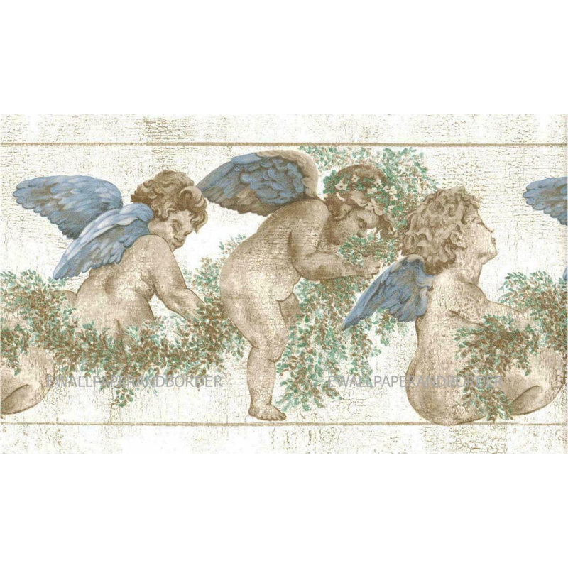 Trinx Jemmah Cherub Angels Border | Wayfair
