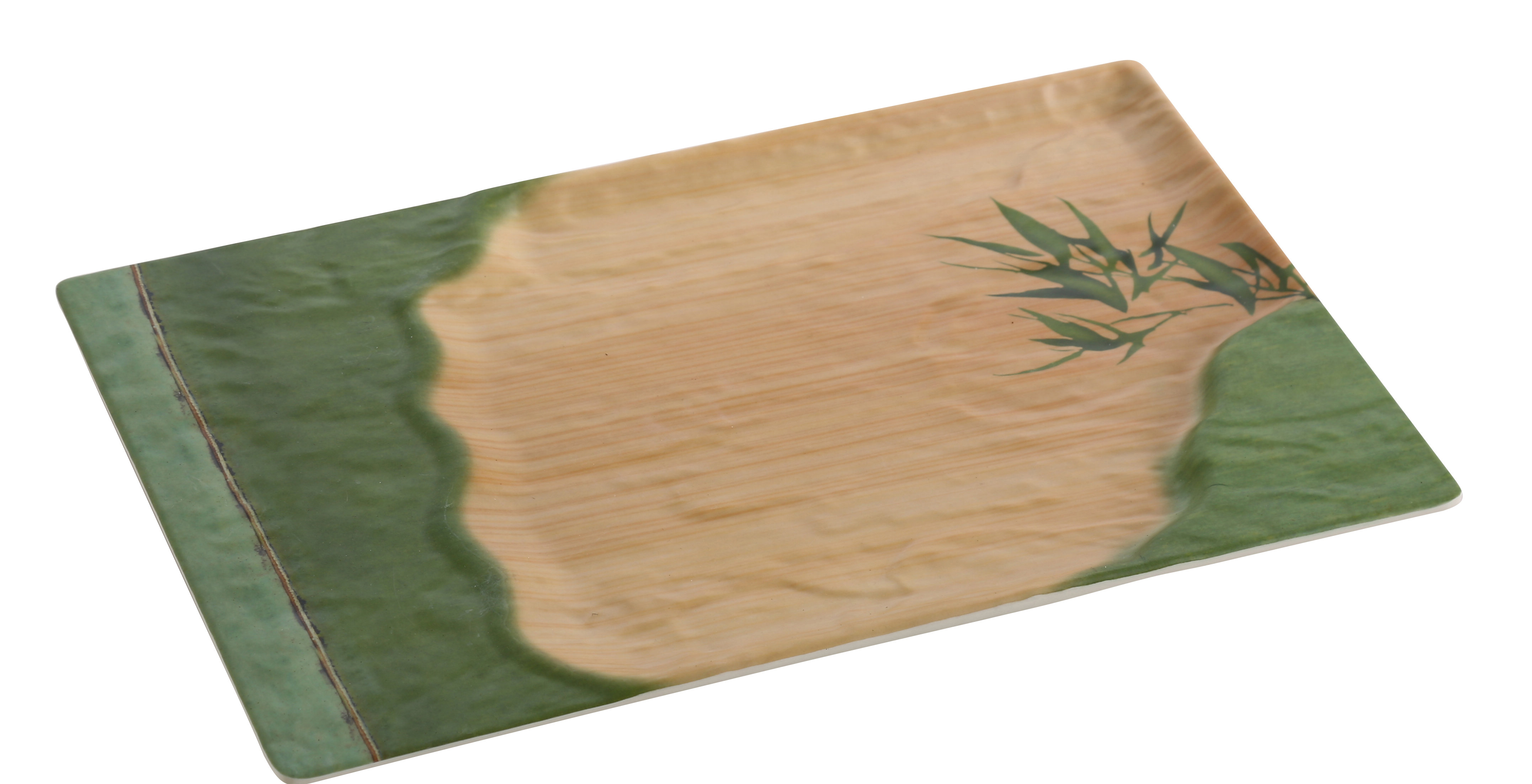 Yanco Rectangular Melamine Dinner Plate | Wayfair